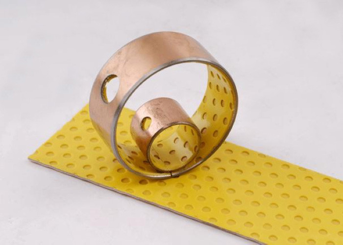 Direct Manufacturer Slide Bronze Bushing Bearing With POM , DX Self ...