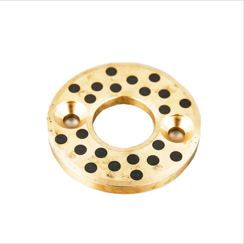 Oil Free Bronze Graphite Self Lube Sliding Plate Bearing OILES 500SP